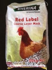 Laying Mash Riverina Red Label 20kg – Kingstons Rural Supplies